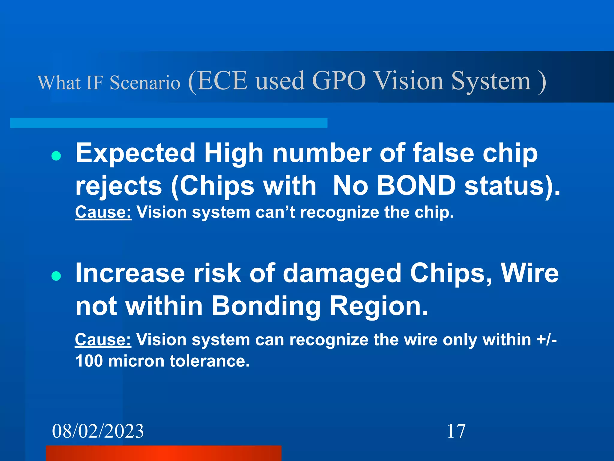 Ahmed Elmalla ECE Bonding Vision System proposal by Python & Computer ...