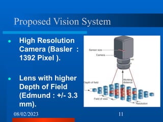 Ahmed Elmalla ECE Bonding Vision System proposal by Python & Computer ...