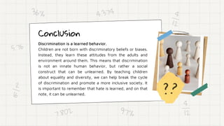 Discrimination and its Misconceptions in the Philippines | PDF ...
