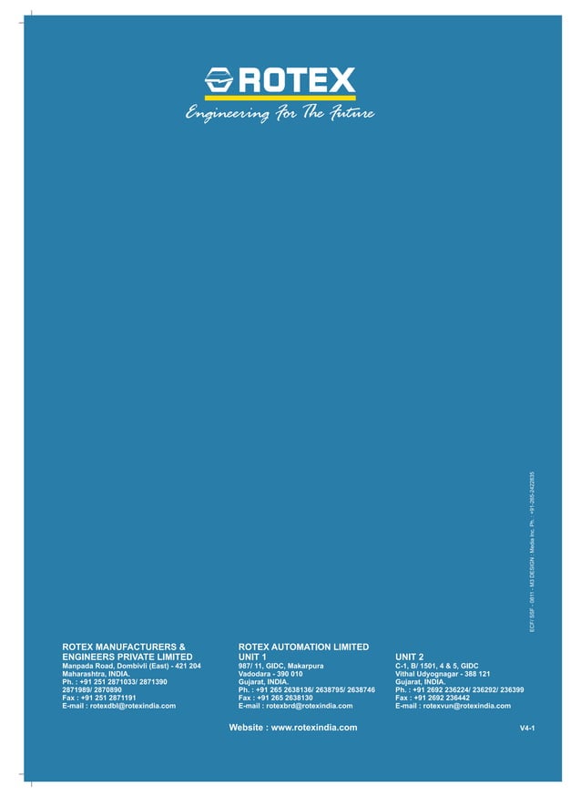 Rotex & Ravikiran Enterprises | PDF