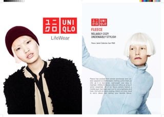 Uniqlo (brochure study) | PDF