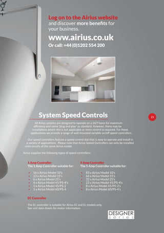 Airius Brochure - V2.0 - Low Res | PDF | Home Improvement | Home & Garden