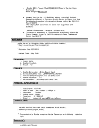 ELshemy RESUME | DOCX