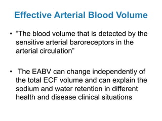 Extracellular fluid homeostasis | PPT