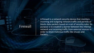Network Security and Firewall | PPTX