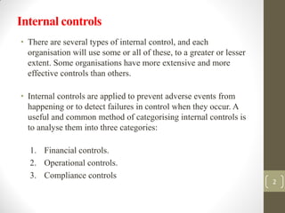 Internal control system | PDF