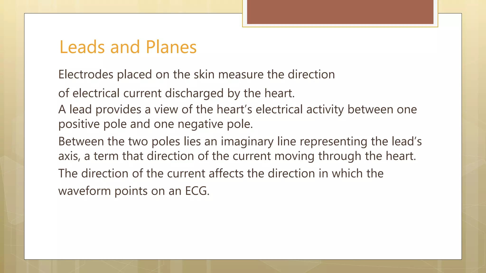 ECG - 1 Toward the Basics | PPTX