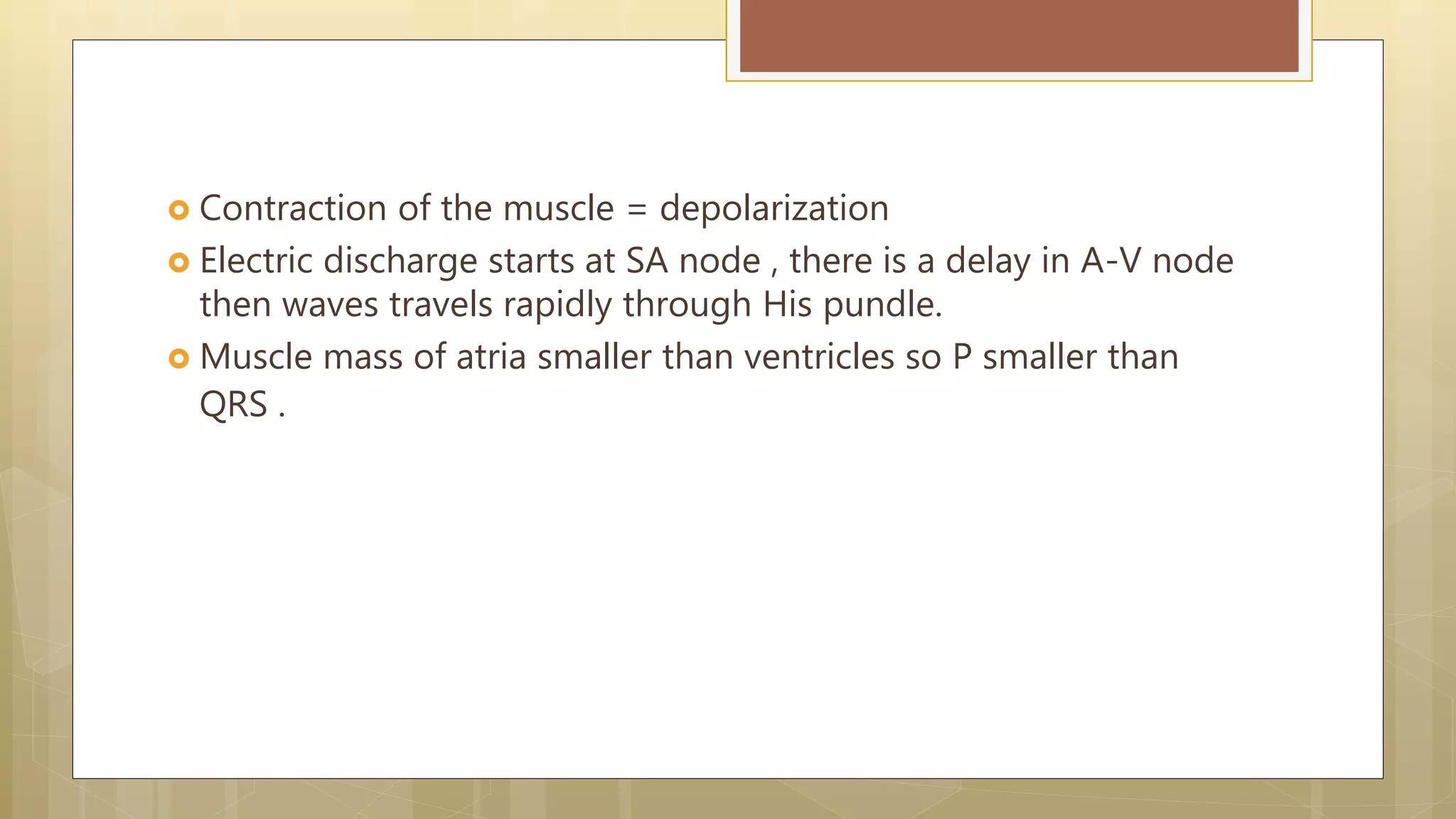ECG - 1 Toward the Basics | PPTX