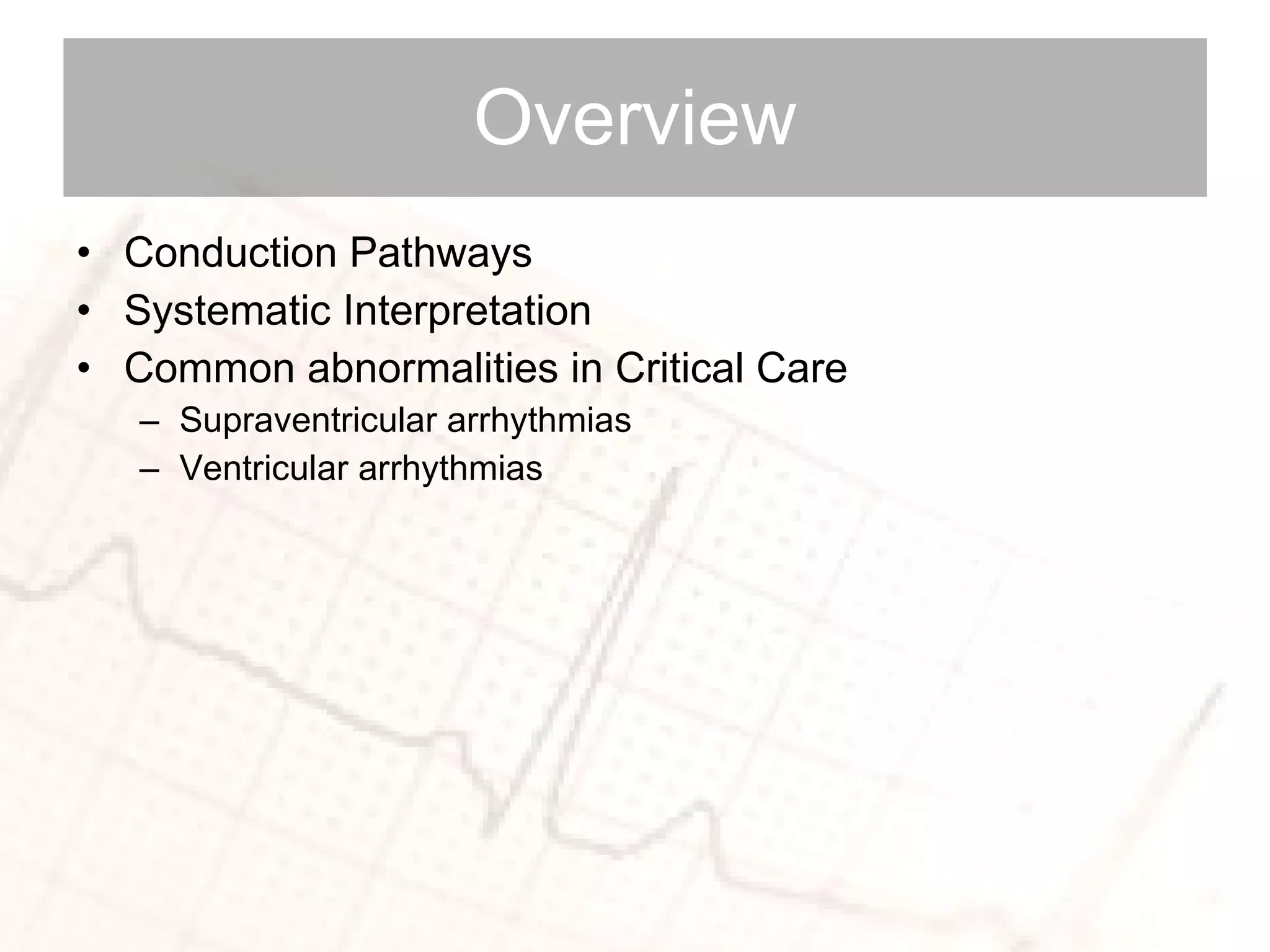ECG interpretation: the basics | PPT