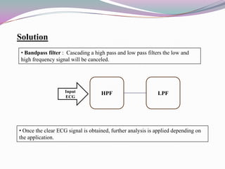 ECG Noise cancelling | PPTX