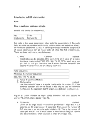 Ecg, ELECTROCARDIOGRAM | PDF