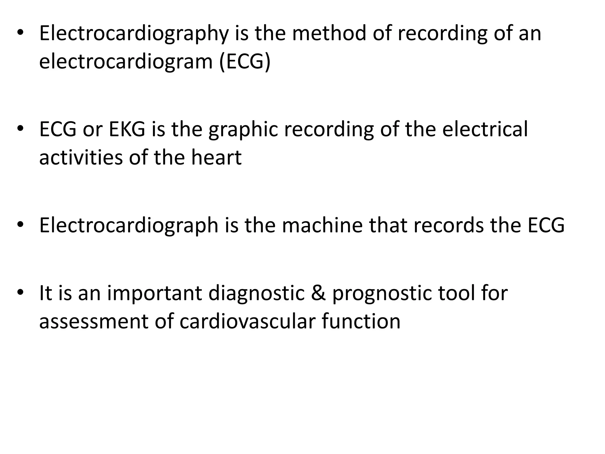 Electrocardiography | PPTX