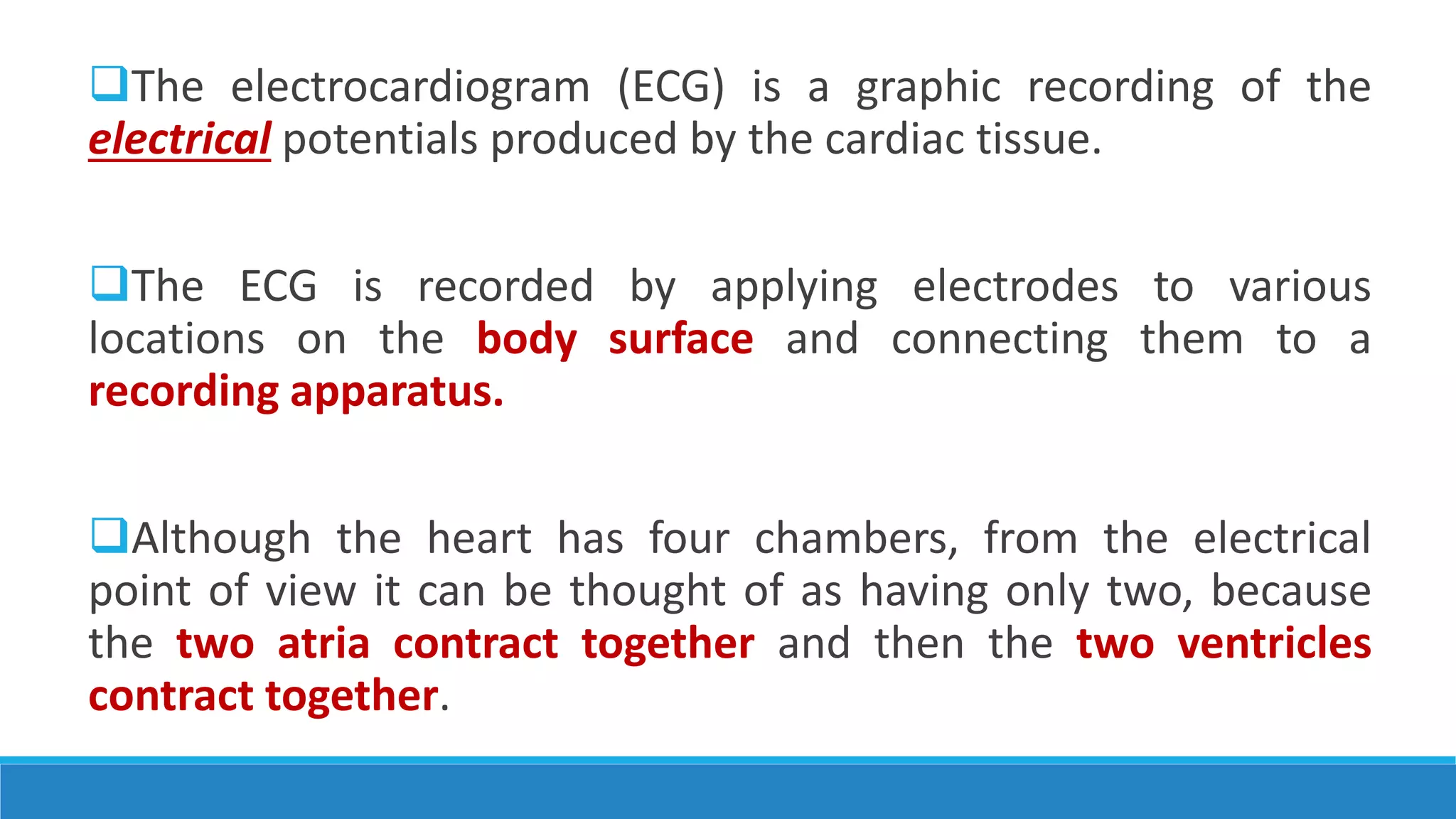 Basic ECG notes | PPTX