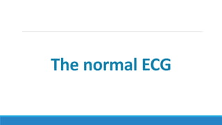 ECG, step by step approach (Updated) | PPTX