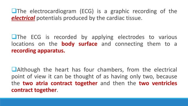 ECG, step by step approach (Updated) | PPTX