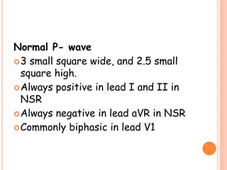 ECG (easy explanation) | PPTX