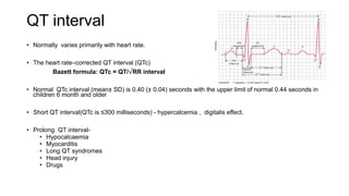 Ecg in children | PPTX