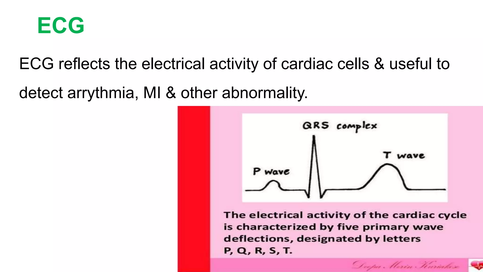 Electrocardiography. | PPTX