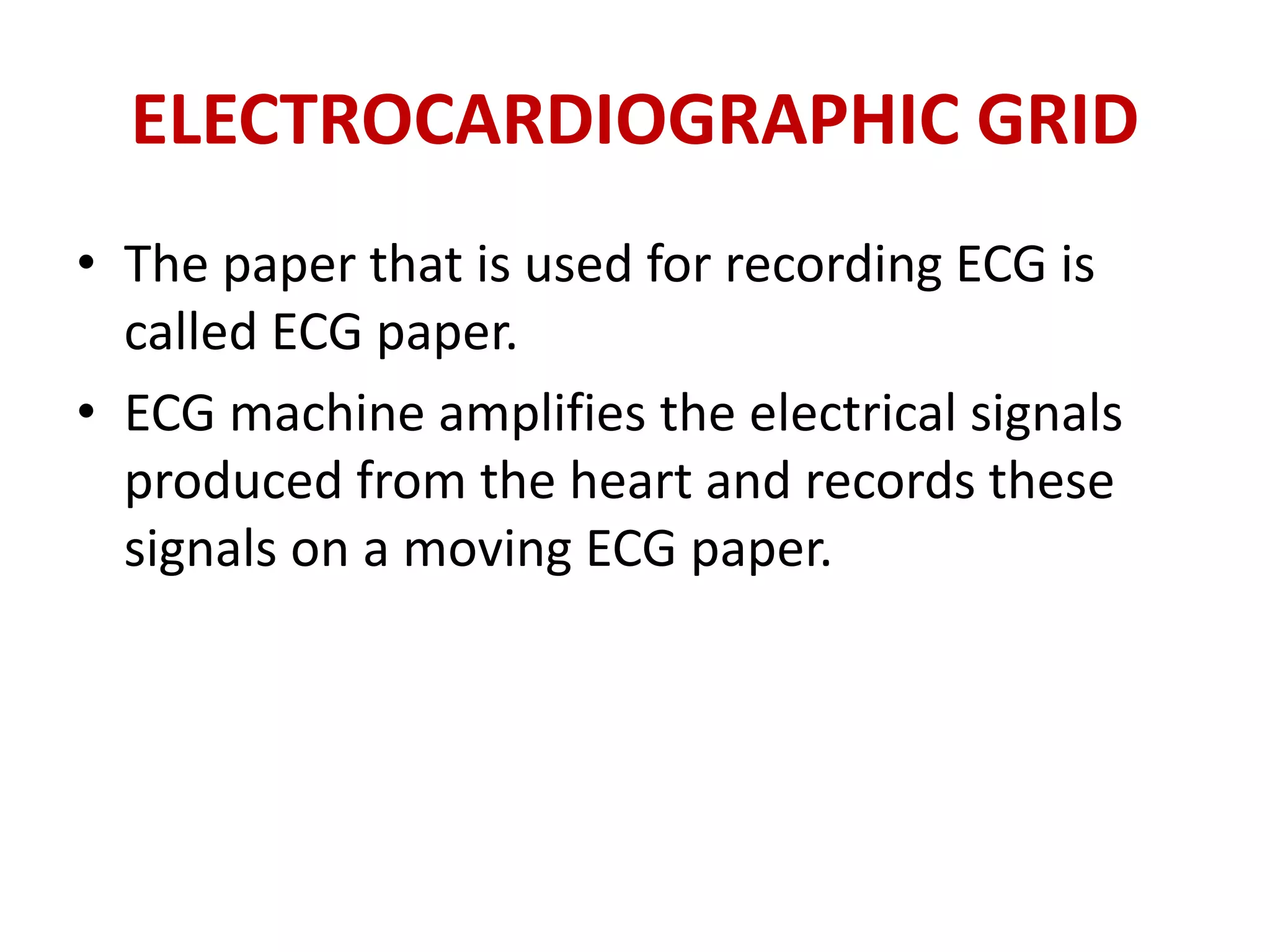ELECTROCARDIOGRAM | PPTX