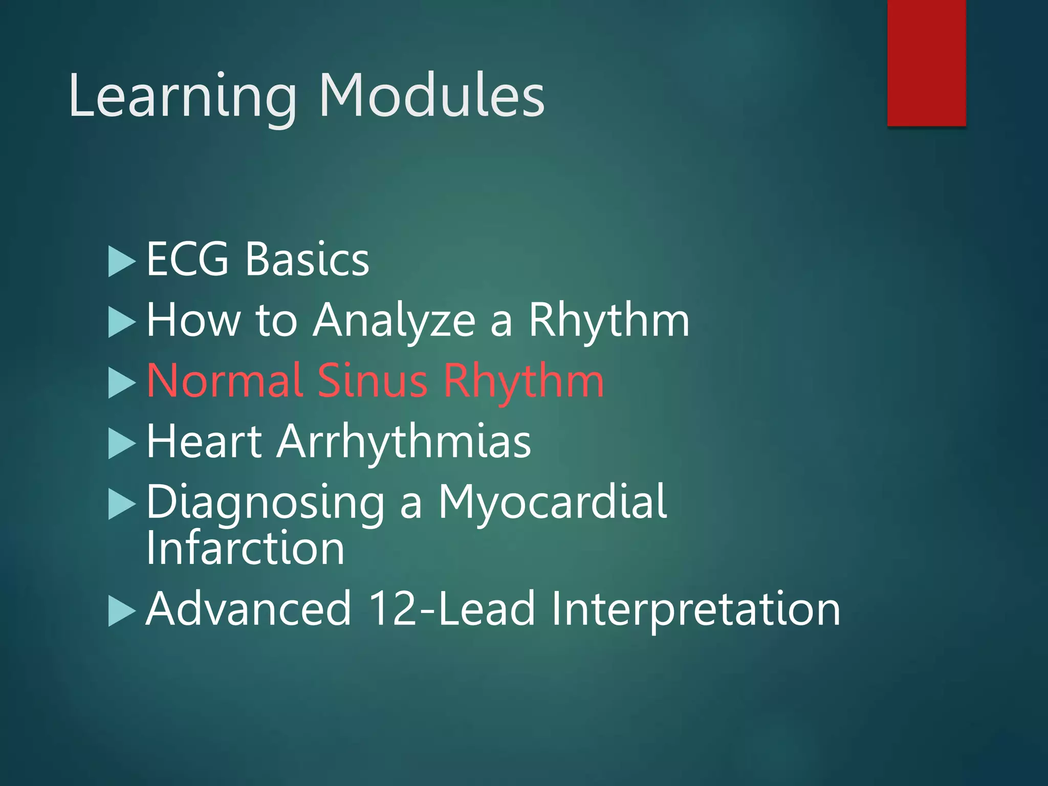 ECG | PPT