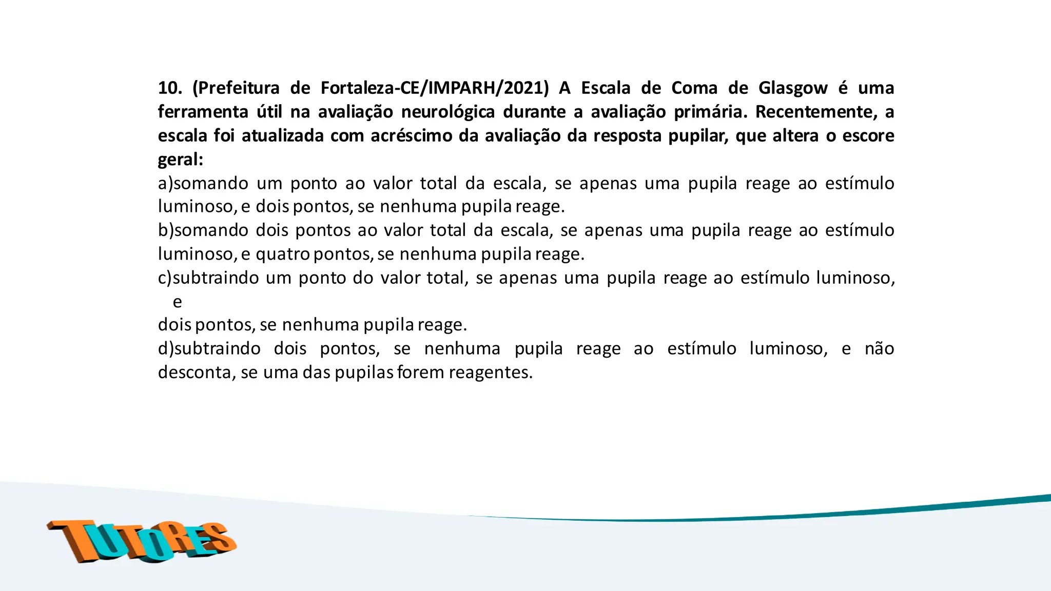 ECG-escala de coma de glasgow | PDF