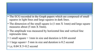 ECG.pptx ECG is the key diagnostic assessment to find the cardiac ...