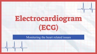 This is a ppt on electrocardiograph in detail | PPT