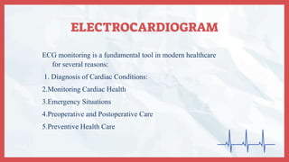 This is a ppt on electrocardiograph in detail | PPT