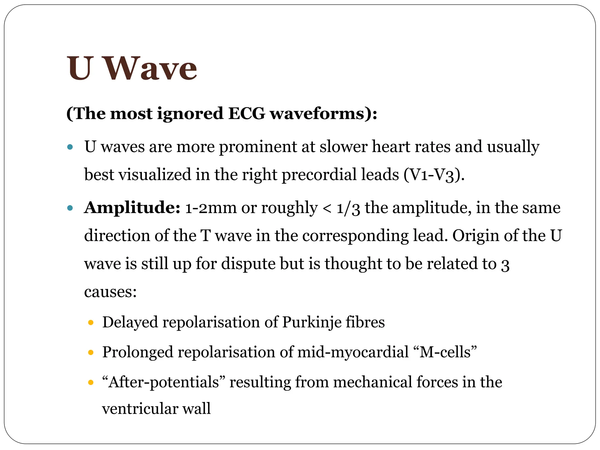 Electrocardiogram (ECG or EKG) - Learn With Sonam | PPTX