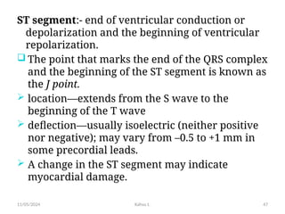 Basic Electrocardiography (ECG) interpretation | PPTX