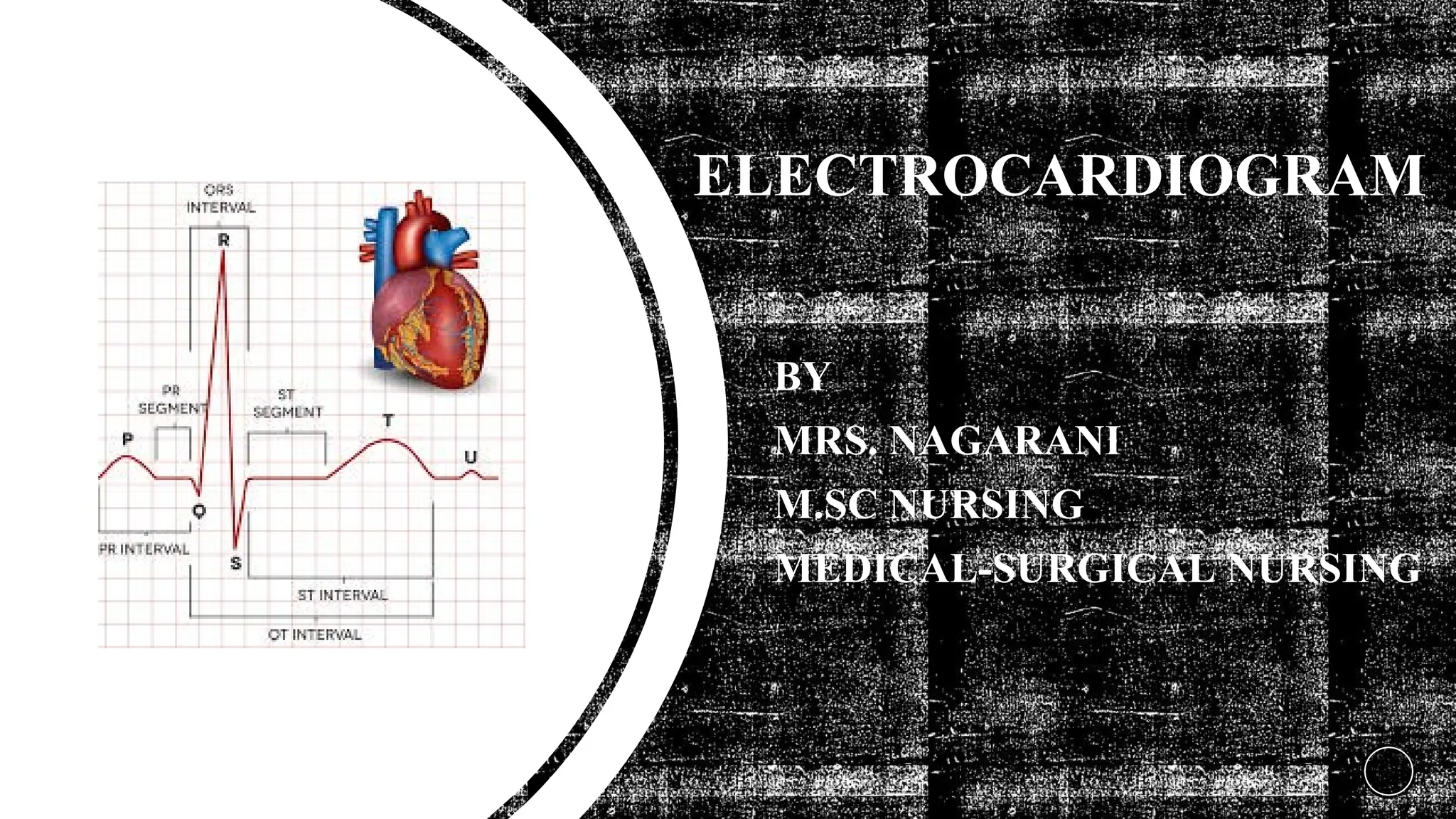 ECG.ppt in this ppt heart rate rhythm, ecg waves all can study | PPT