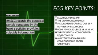 ECG persentayion for study and university seminar | PPTX
