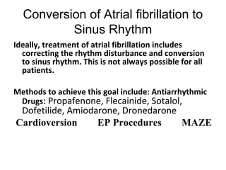Ecg dysrhythmias-ii | PPT