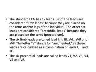 ECG- ELECTROCARDIOGRAM basics and interpretation | PPT