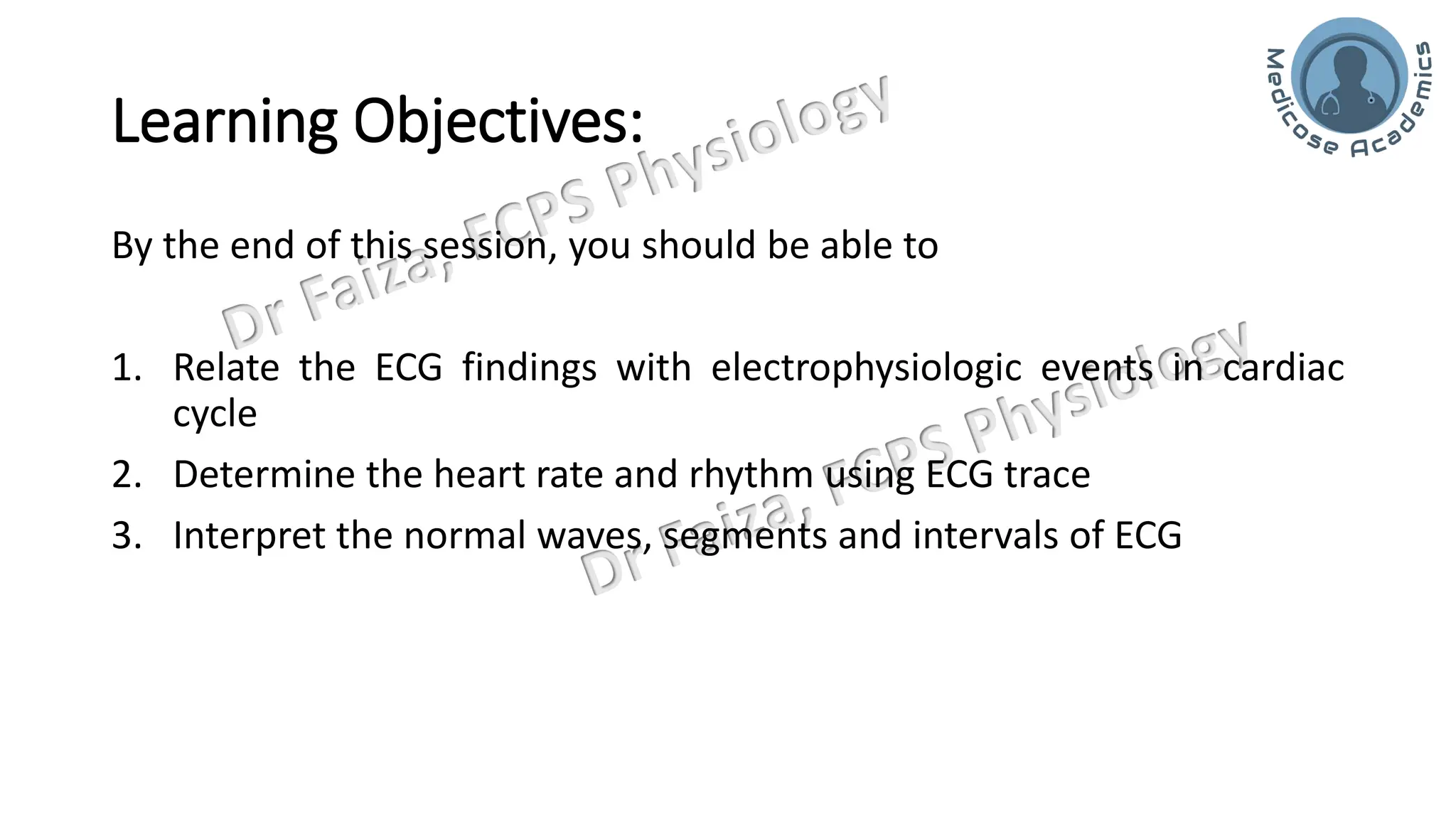 Electrocardiogram (ECG) physiological basis .pdf