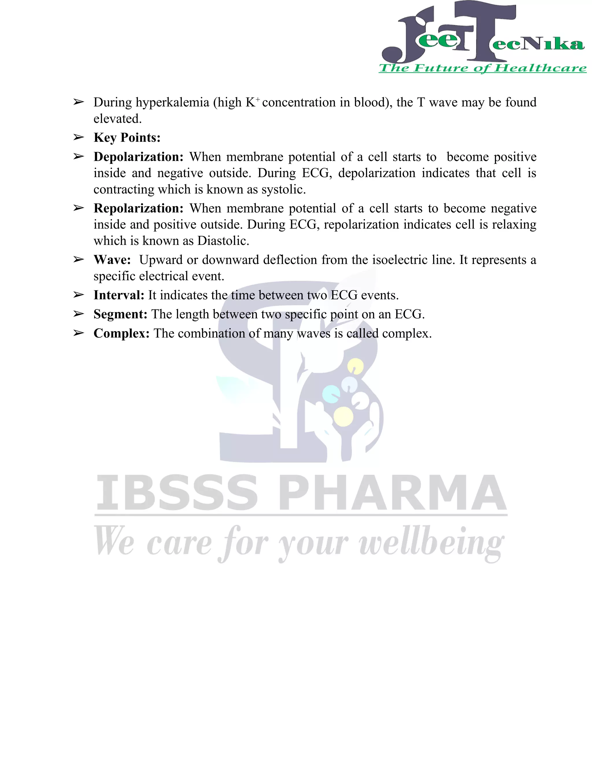ECG - Electrocardiogram | PDF