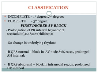 ECG - AV Block | PPT