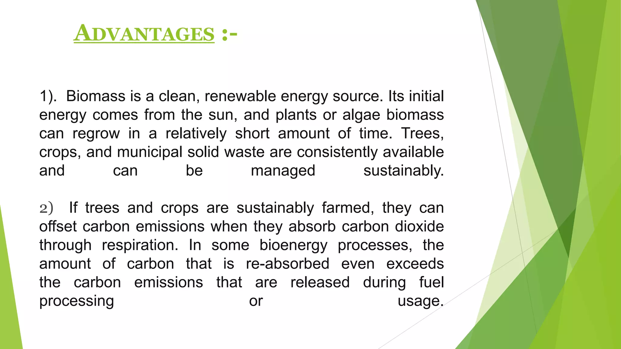 Biomass energy | PPTX