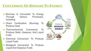 Biomass energy | PPTX