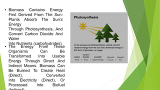 Biomass energy | PPTX