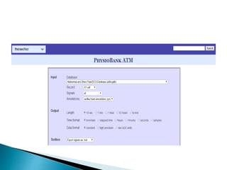 ECG SIGNAL GENERATED FROM DATA BASE USING MATLAB | PPTX | Heart and Cardiovascular Diseases ...