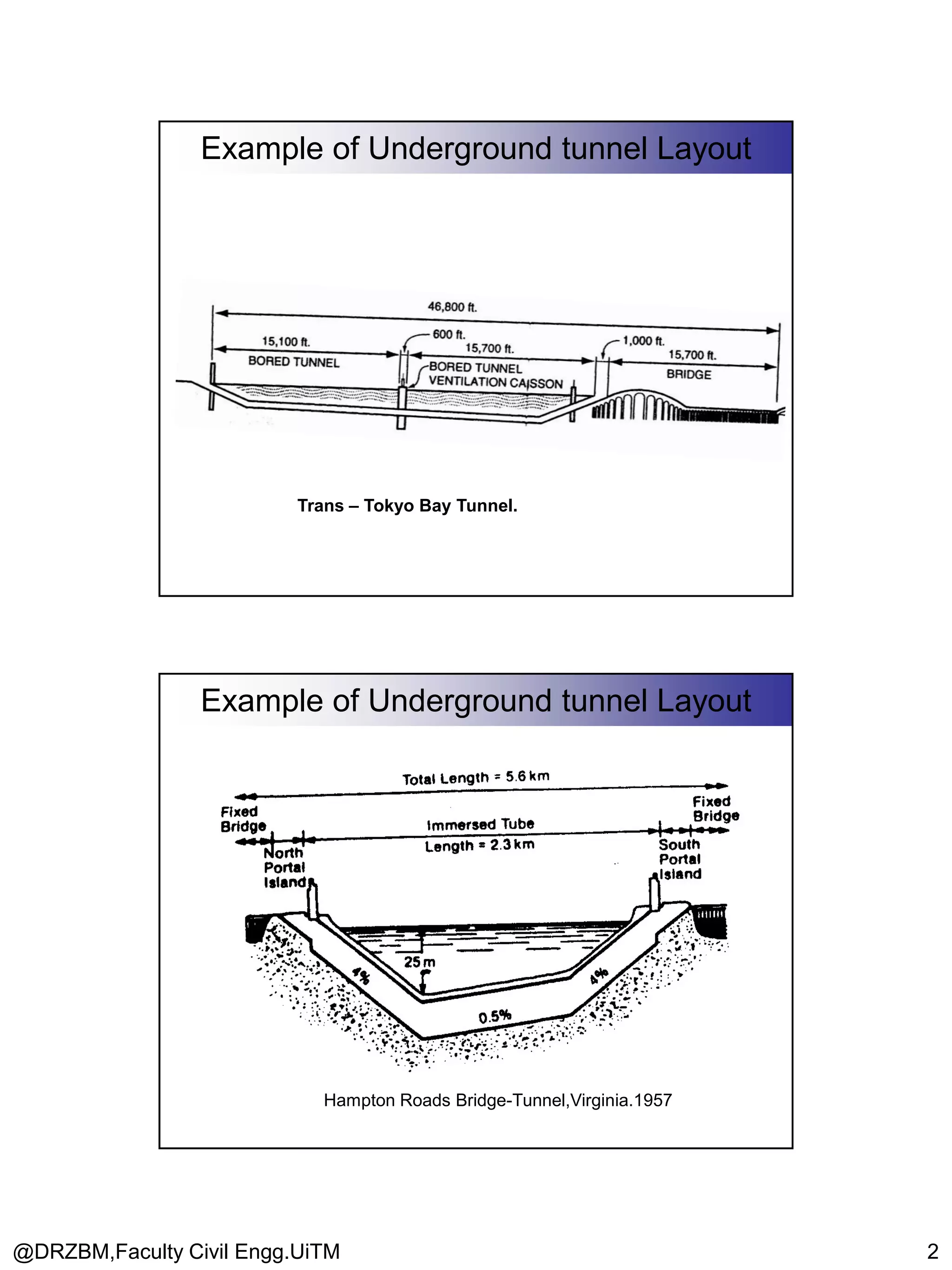 Ecg533 rock-tunnel-engineering | PDF