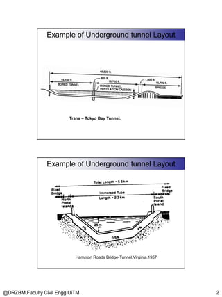 Ecg533 rock-tunnel-engineering | PDF | Civil Engineering Industry ...