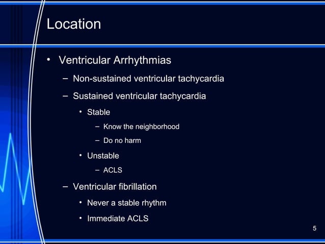 ECG approach to arrhythmias 2017 | PPT | Heart and Cardiovascular Diseases | Diseases and Conditions