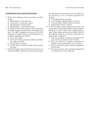 Ecg article | PDF