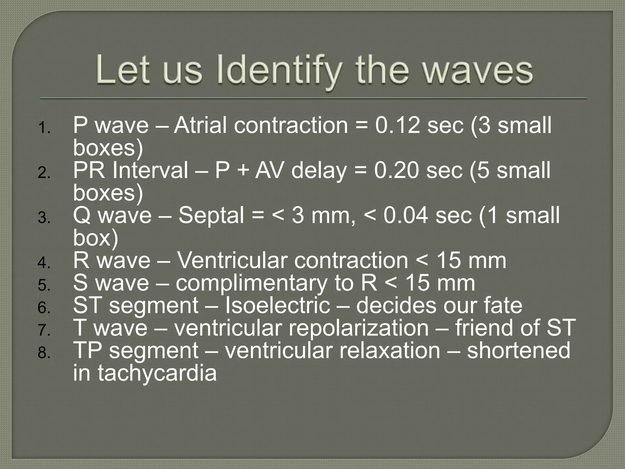 Ecg assessment of ihd | PPTX | Heart and Cardiovascular Diseases ...