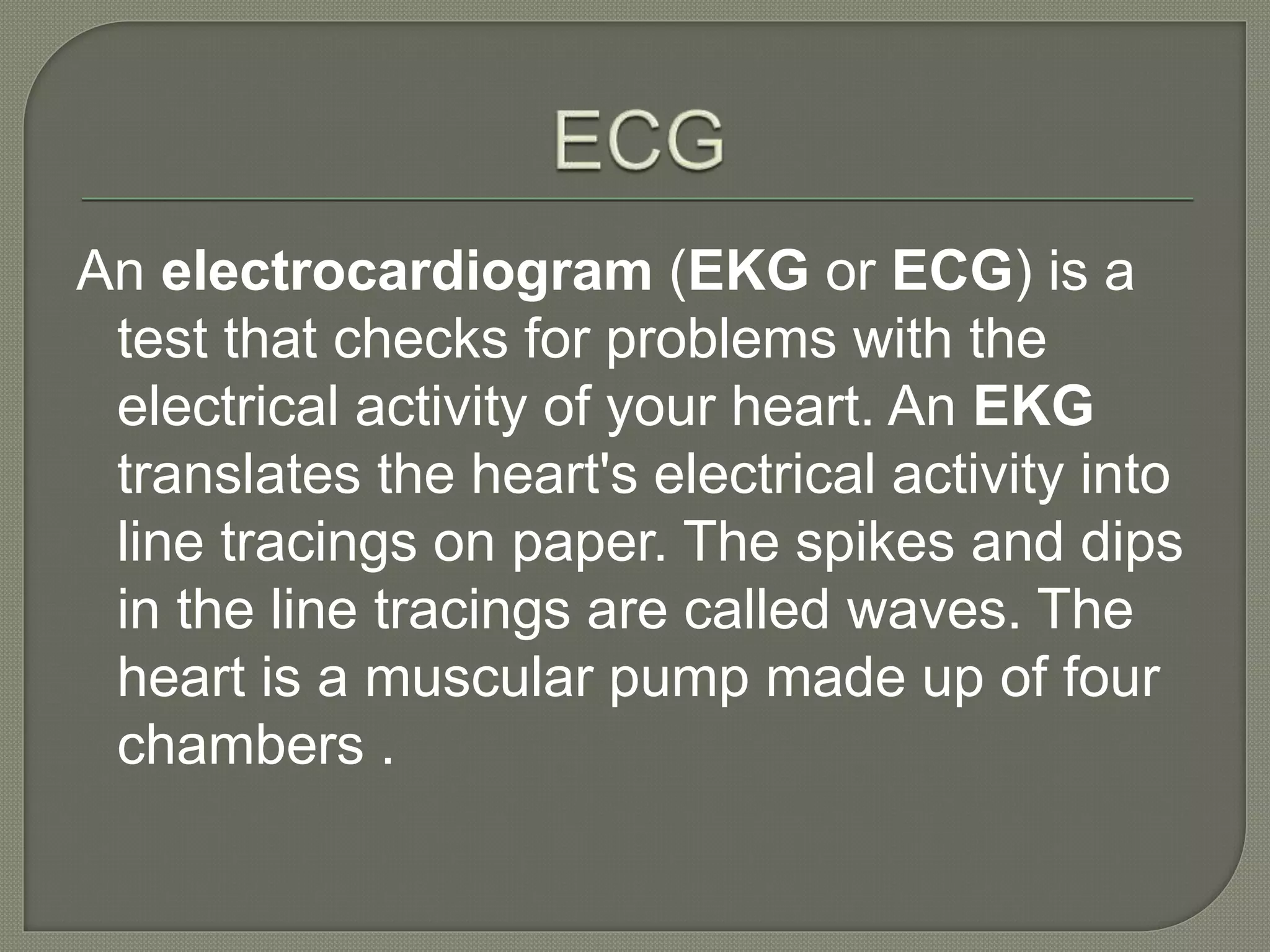 Ecg assessment of ihd | PPTX | Heart and Cardiovascular Diseases ...