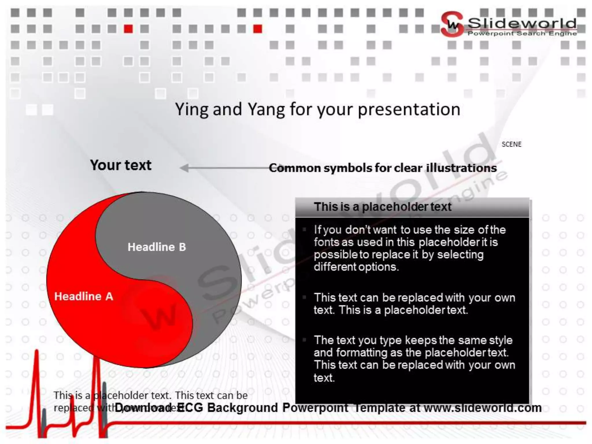 ECG Background Powerpoint Template - Slide World | PPTX | Computer ...