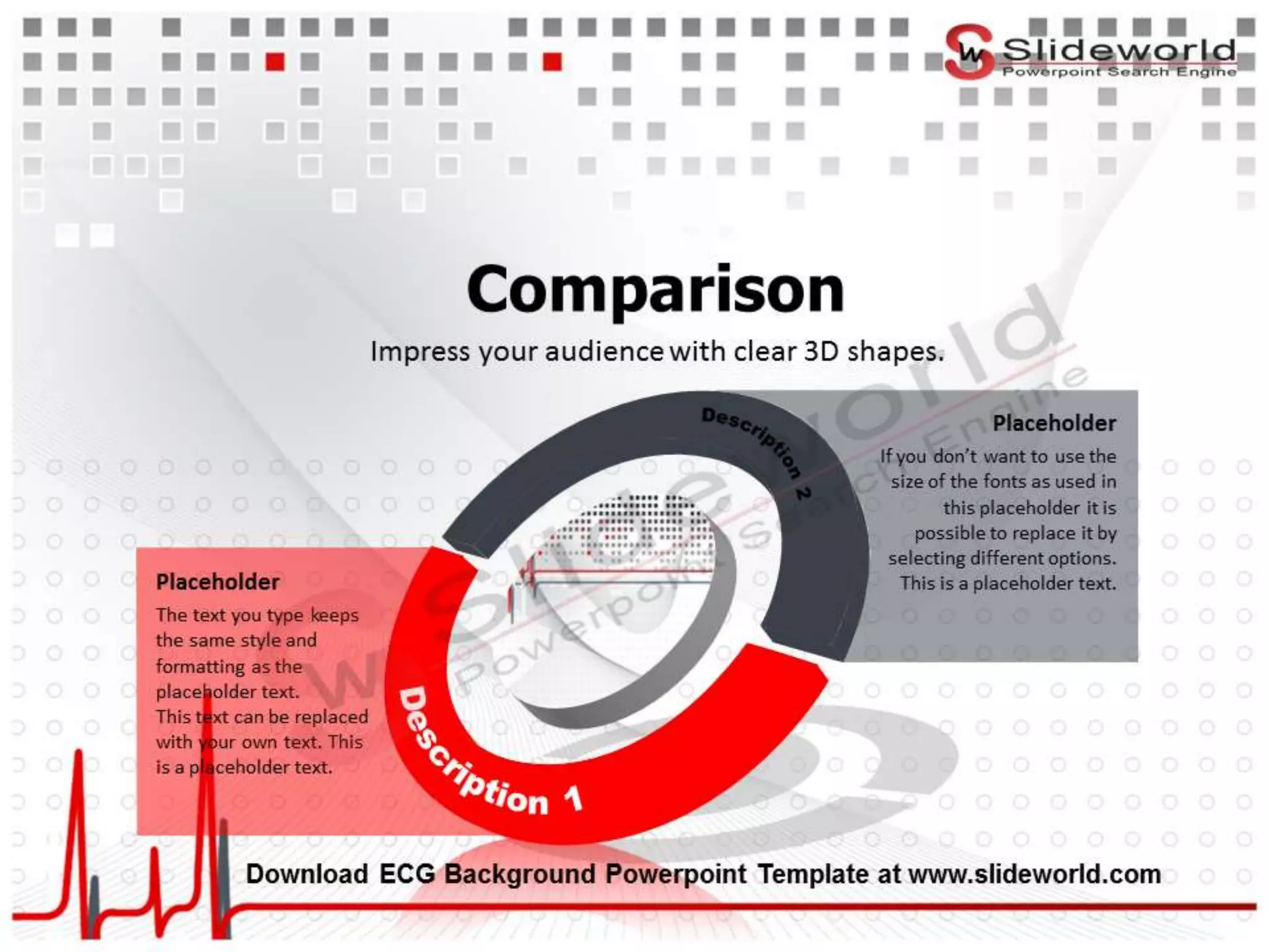 ECG Background Powerpoint Template - Slide World | PPTX | Computer ...