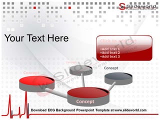ECG Background Powerpoint Template - Slide World | PPT